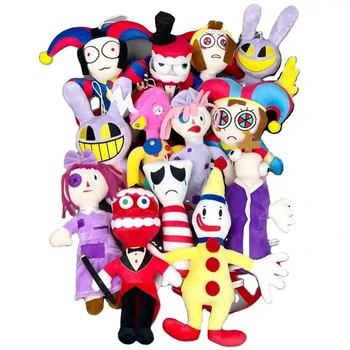 The Amazing Digital Circus Plush Toy Cartoon Anime Kids Number Circus ...