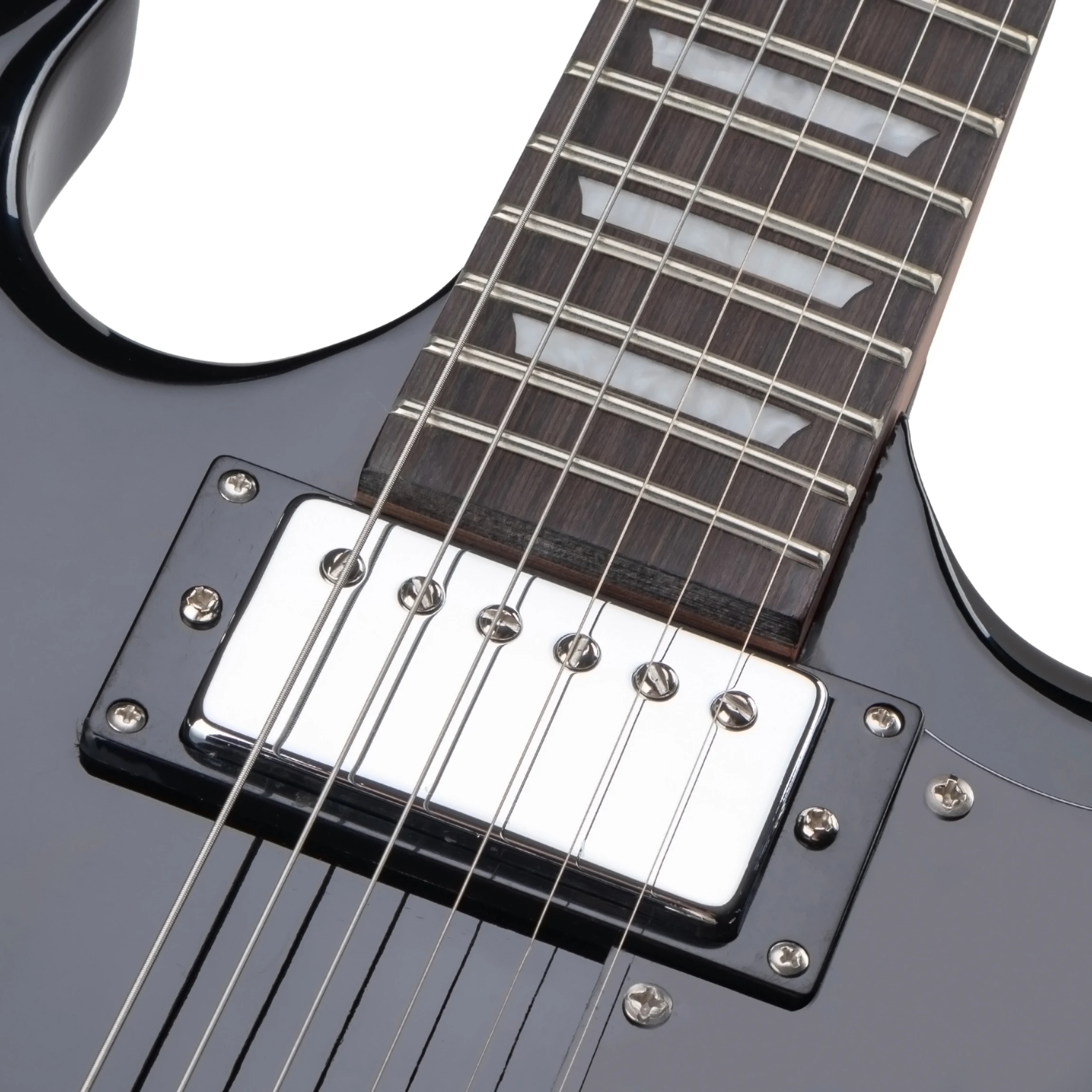 Beginner Electric Guitar - Solid Mahogany Musical Instrument