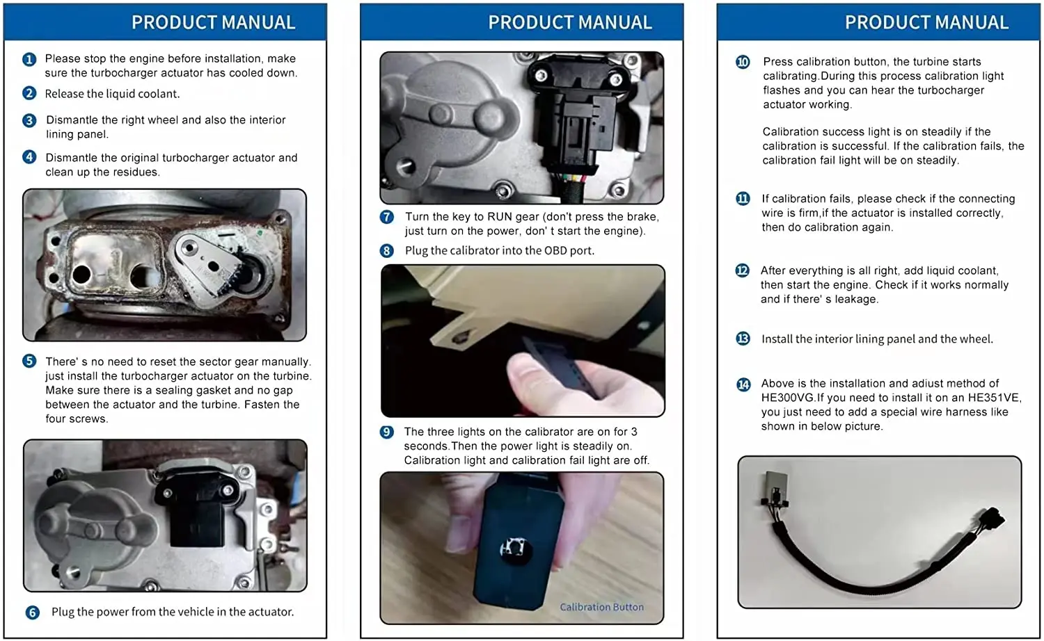 5494878rx 5601240nx Turbo Actuator With Calibration Fits For 2013-2018 ...