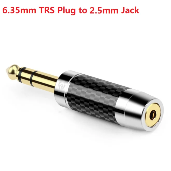 6.35mm Trs Plug To 4.4mm 3.5mm 2.5mm Female Jack Audio Adapter - Buy 6 ...