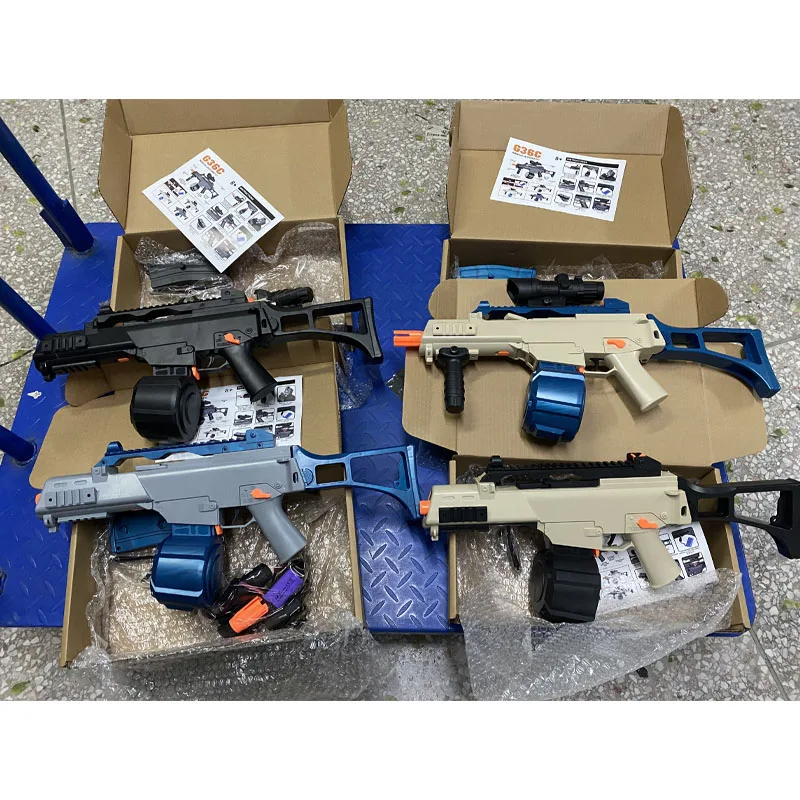 Electric M4A1 Splatter Blaster Toy Gun Plastic Outdoor Shooting Game ...