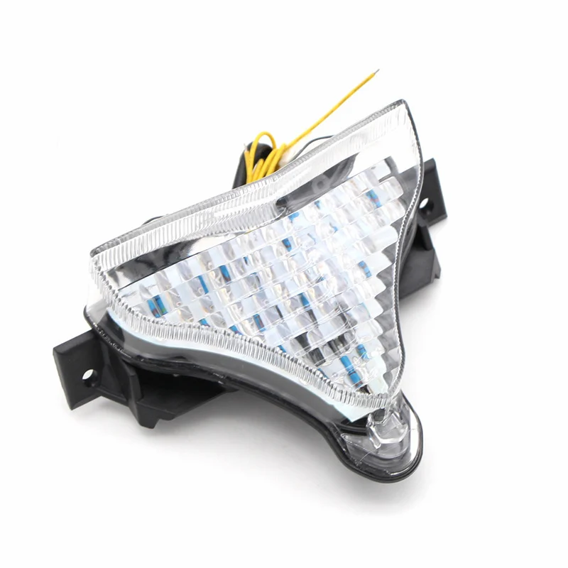 Motorcycle LED Tail Light Turn Signals Integrated Brake Signals Light ...