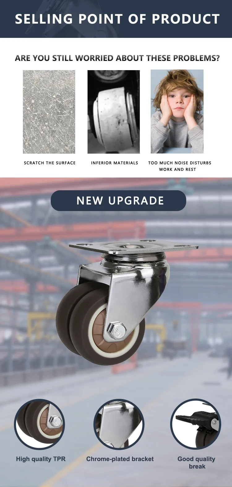 Swivel Ultra Quiet Directional Coffee Table Flower Shelf Bookcase ...