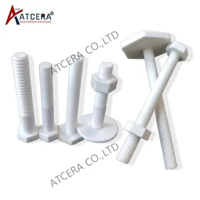 Anticorrosion And Rust Prevention Ceramic Screw Thread Mechanical Parts ...