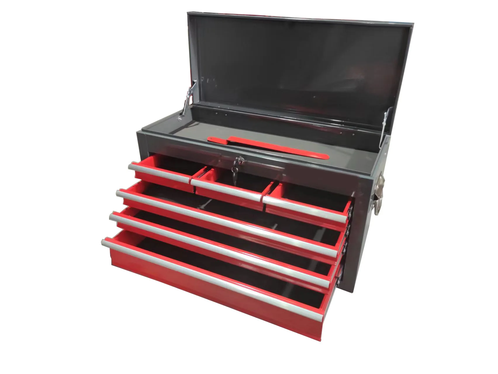 Portable Toolbox Lockable Multipurpose Toolbox Tool Box With Six ...