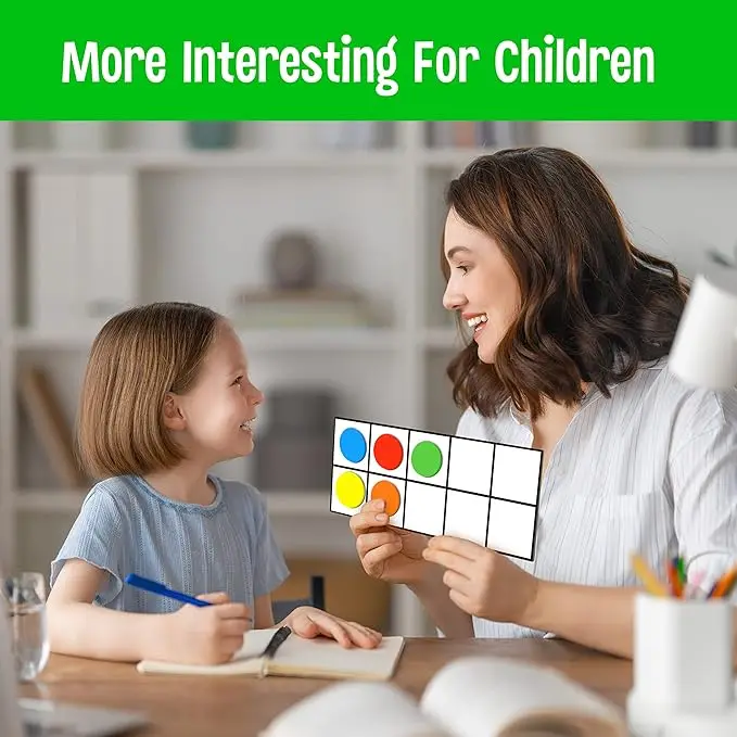 Magnetic Ten-frame Set,Educational Math Manipulatives For Classroom ...