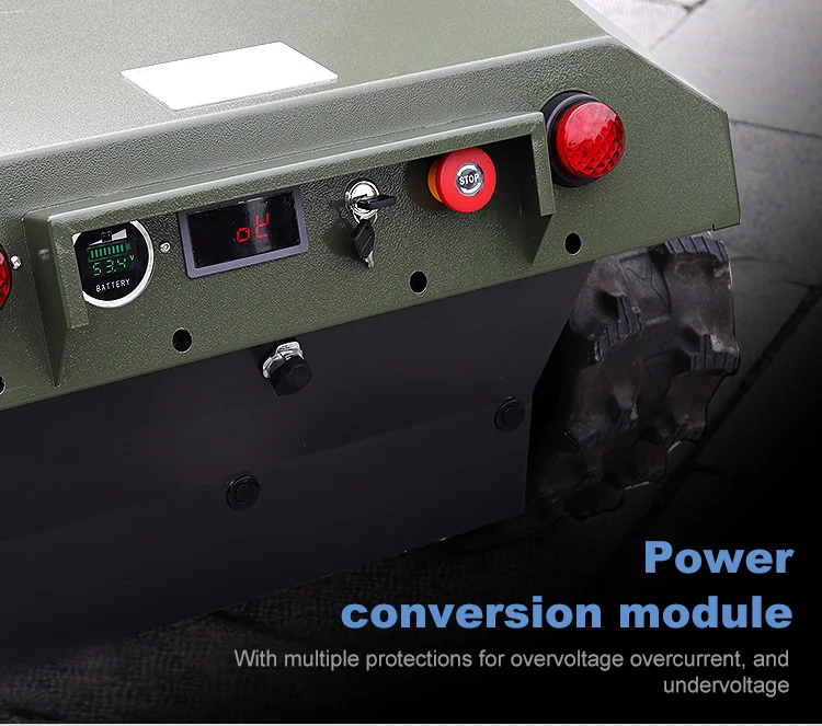 Commercial Robot Rc Crawler Vehicle Agricultural Ugv Rubber Track ...