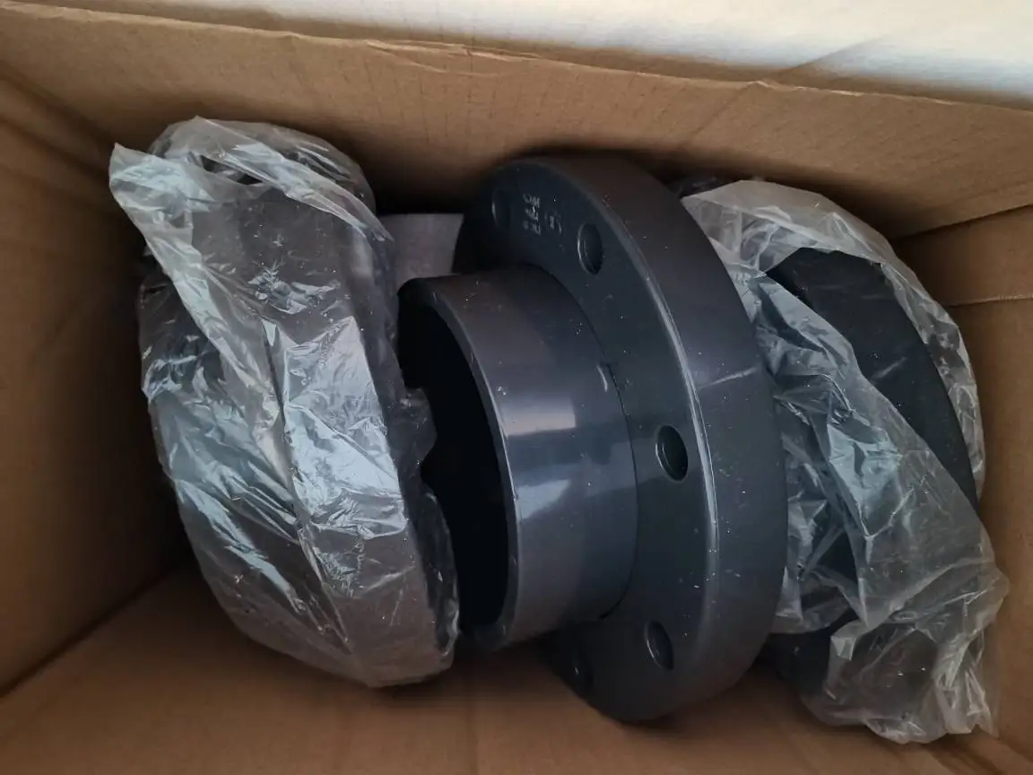 Upvc Pipe Stub End Loose Flange Adaptor Collar Hdpe Pipe Fittings Pvc ...