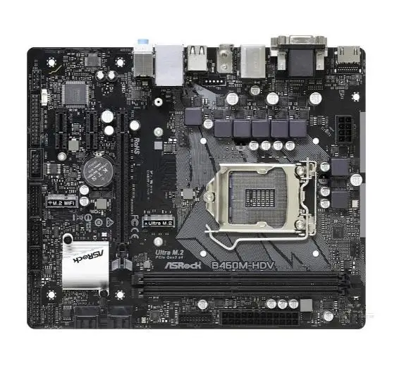 used B460 computer motherboard for ASROCK B460M-HDV 10th 11th gen In ...