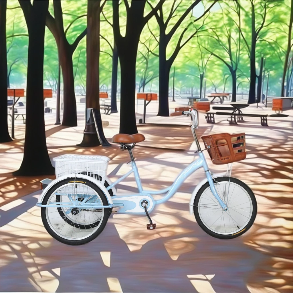 Custom Mini 2-Seat Adult Electric Folding Tricycle India