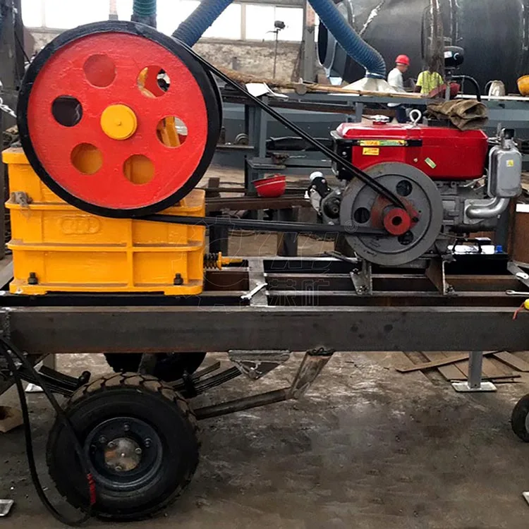 Mini Small Stone Rock Jaw Crusher Portable Mobile Mini Stone Rock ...