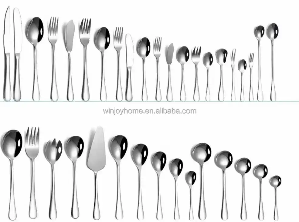 Practical Type Stainless Steel Flatware Sets,Black/gold/copper Plated ...