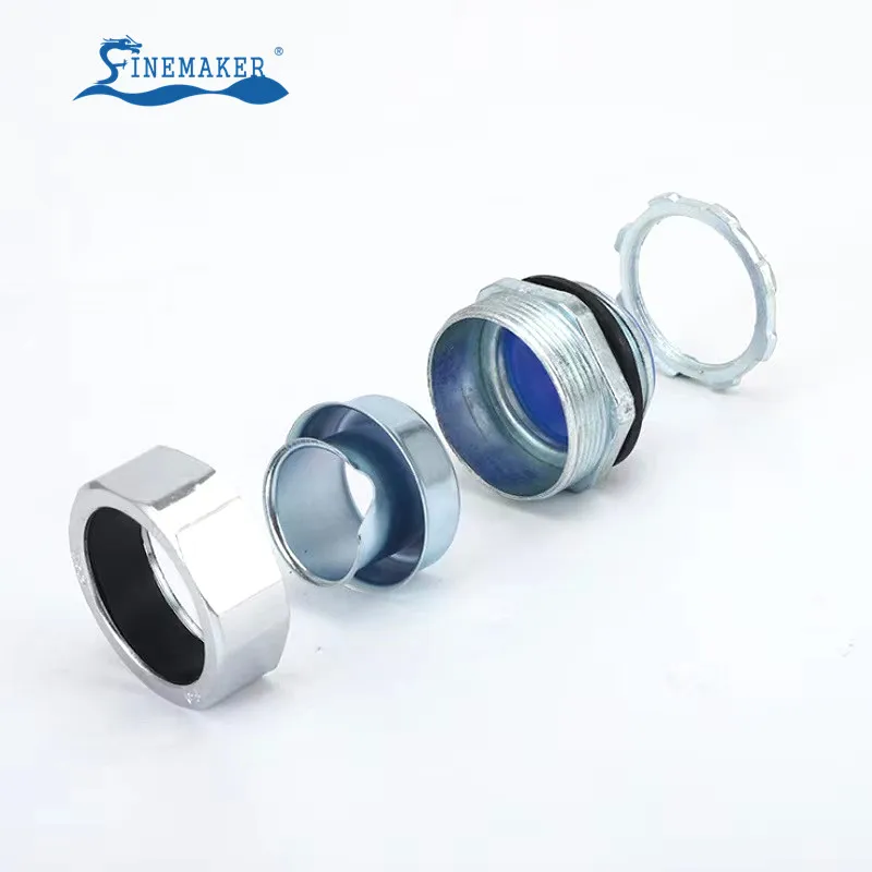 3/4" Connector Cable Gland DPJ Flexible Metal Zinc Die Cast Metric ...