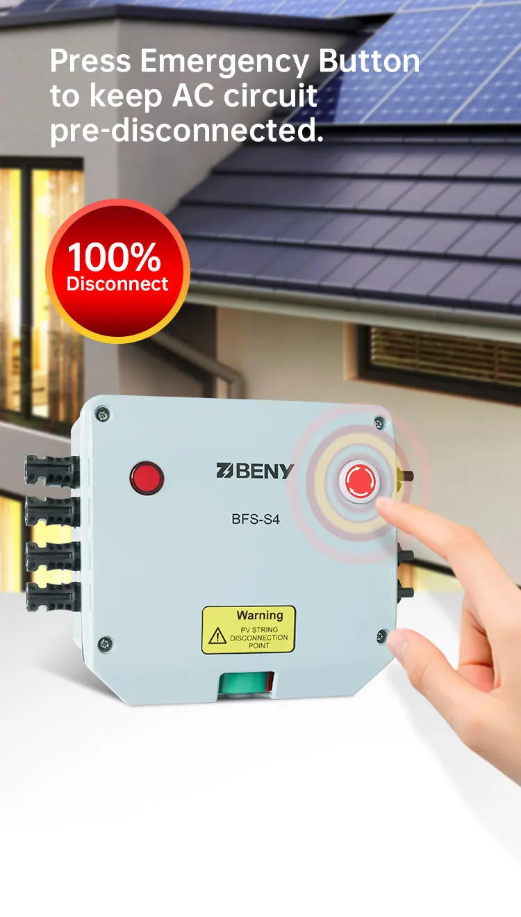 Firefighter Safety Switch For Solar Building 1000v 1500v - Buy Fire ...