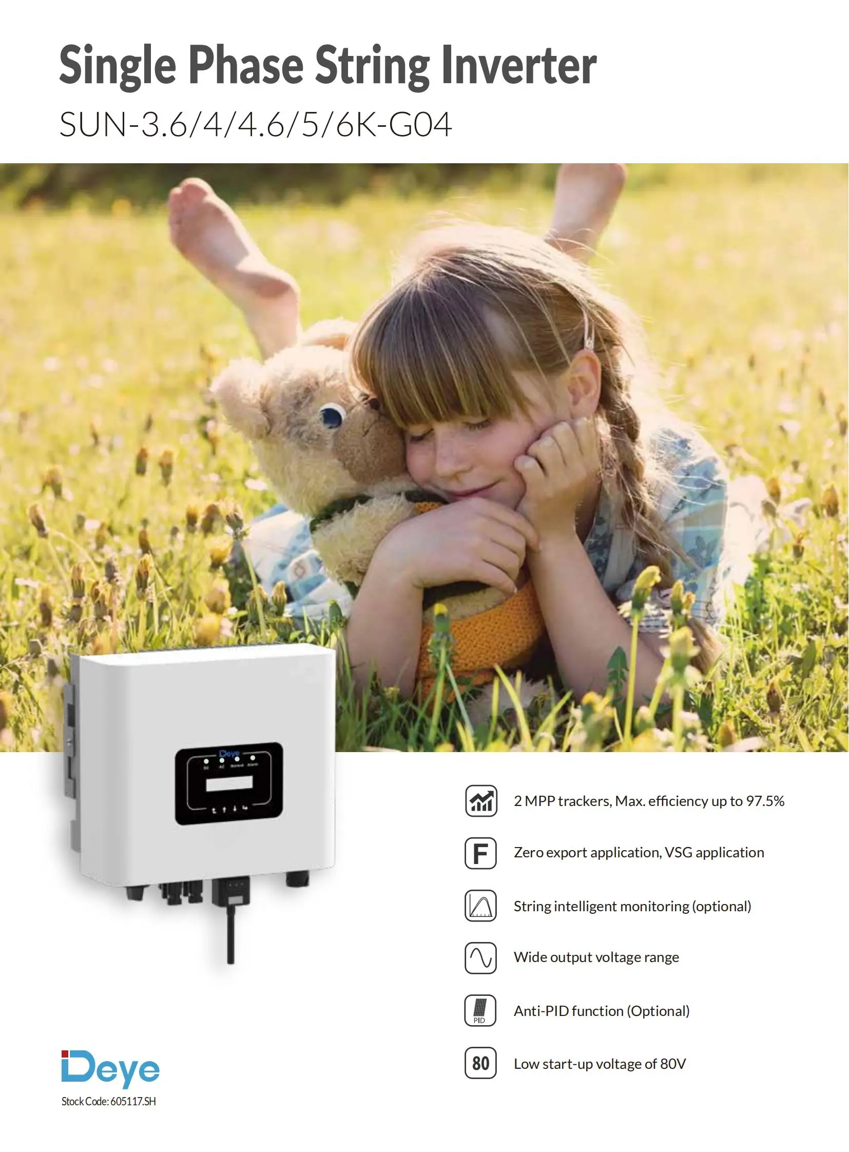 Deye Solar Inverters - Efficient on-Grid Power Solutions