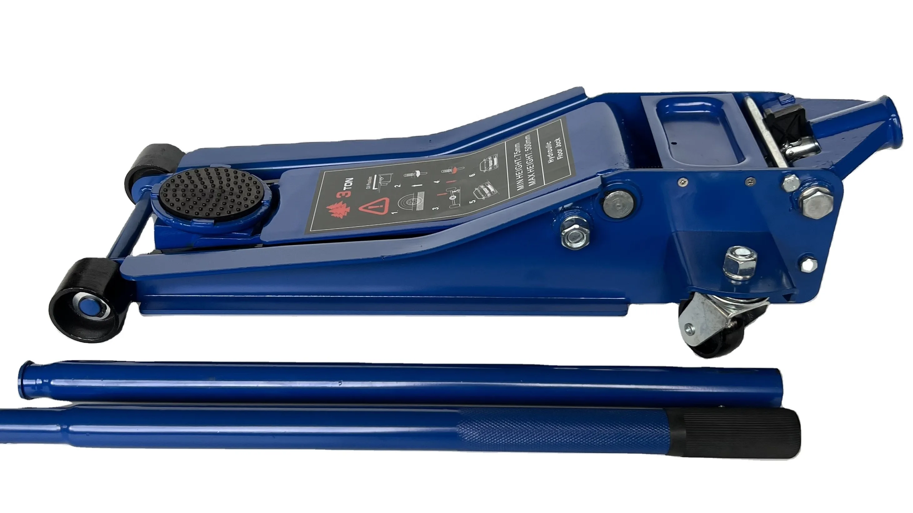 3t Double Pump Low Profile Hydraulic Floor Jack Car Repair Lifter - Buy ...