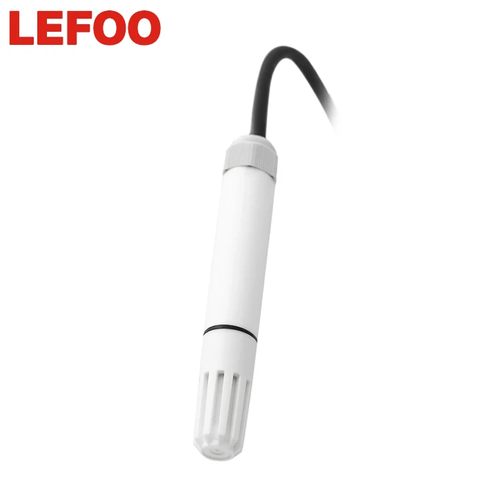 Lefoo Rs485/modbus Output Ip65 Temperature And Humidity Sensor Probe ...