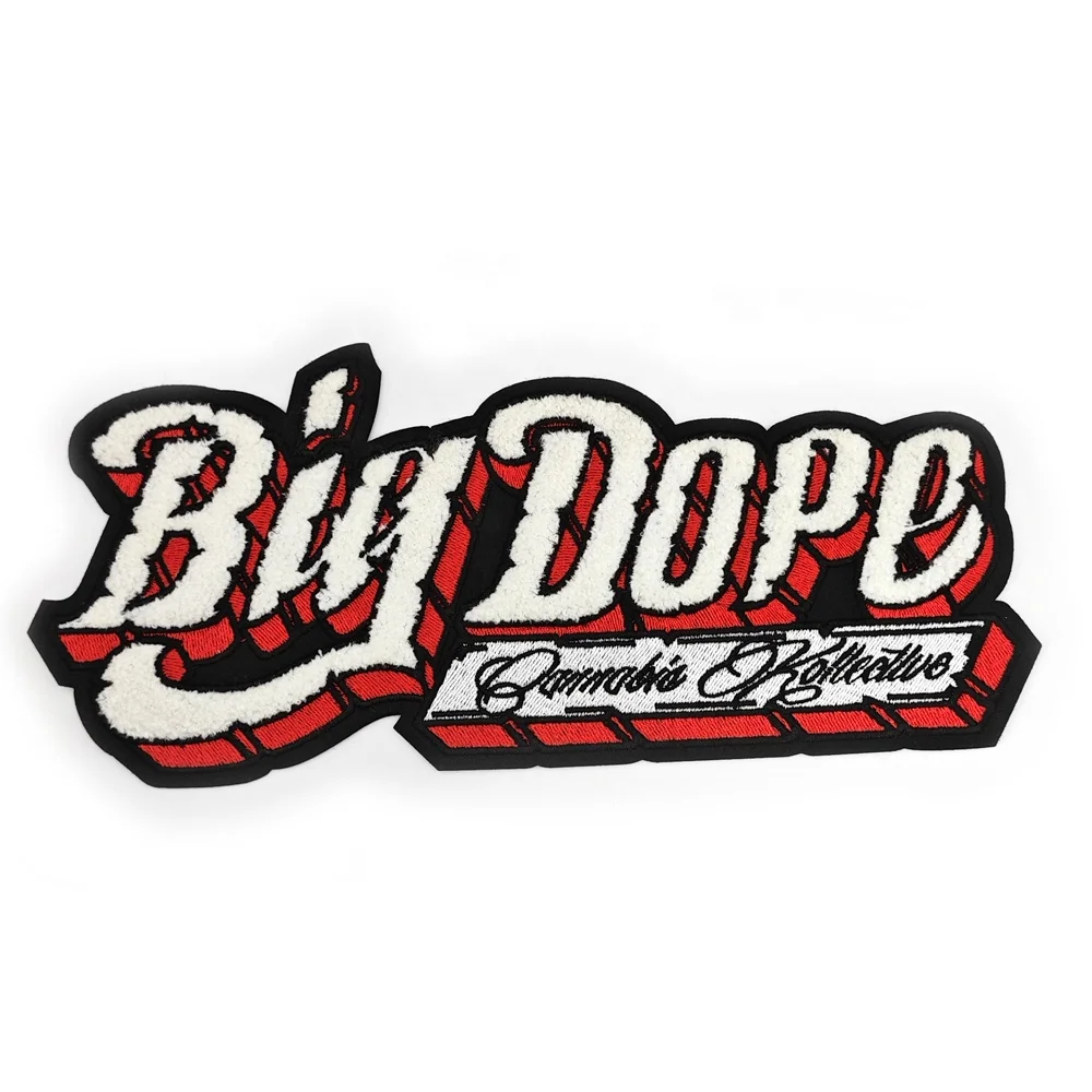 Custom embroidery design printing patch 3D embroidered patches ...