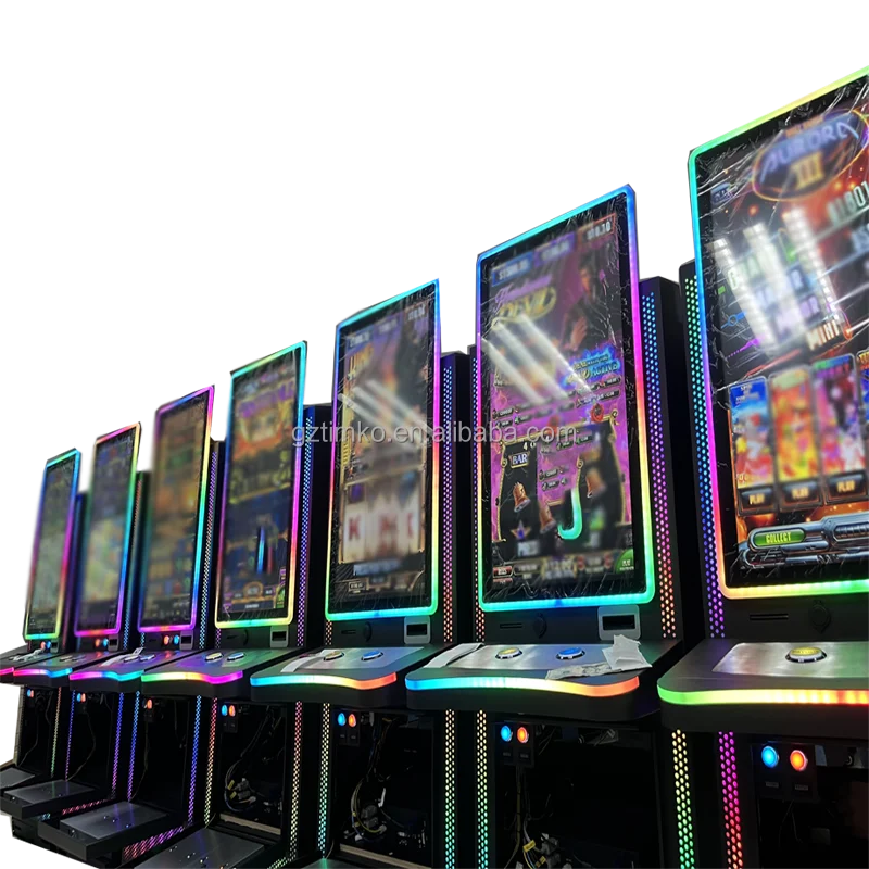 Fusion 5 In 1 Skill Game Vertical Touch Screen Metal Cabinet 43 Inch ...