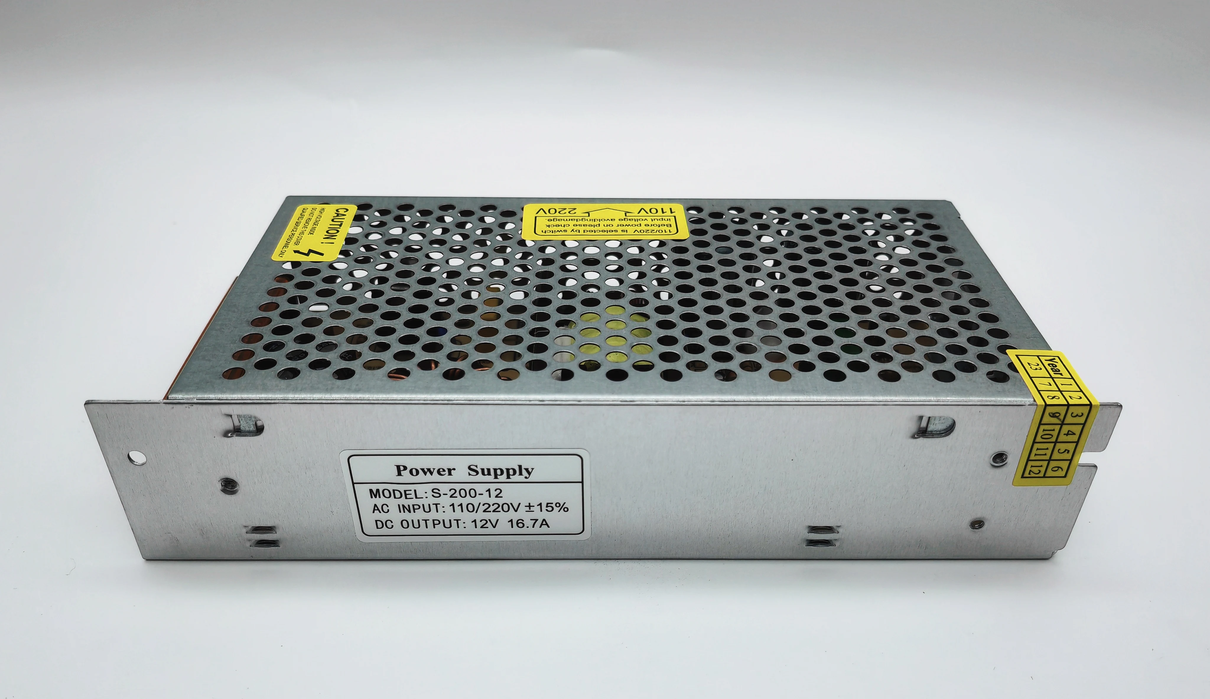 200w 110v Regulated Power Supply 200w Pcb Single Output 12v 16.7a Dc ...