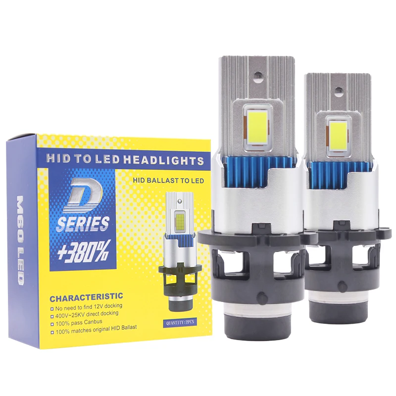 M60 D2S D4S LED Headlight Bulbs - Upgrade Your Car's Lighting