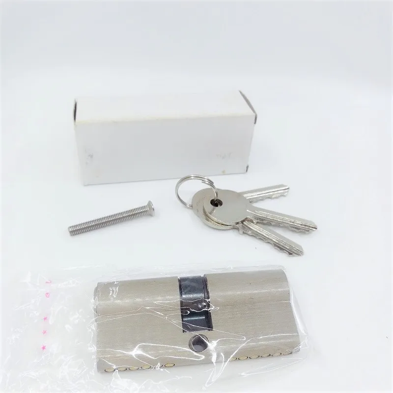 Cheap Price 80mm Double Opened Door Lock Cylinder Euro Double Turn Zinc ...