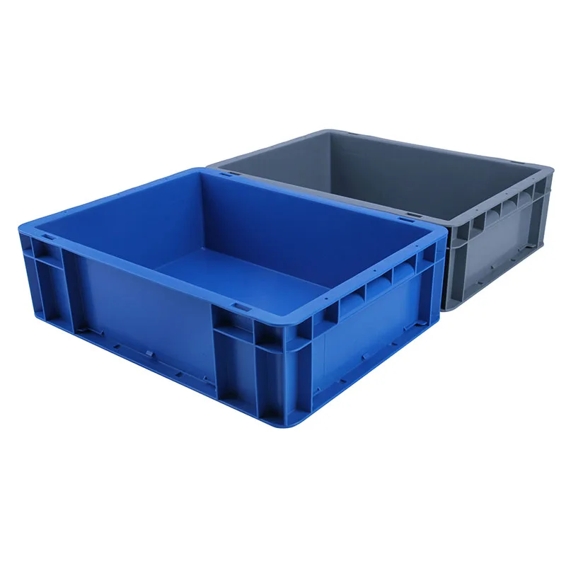 Euro Standard Solid Plastic Container Cates for Heavy Loading