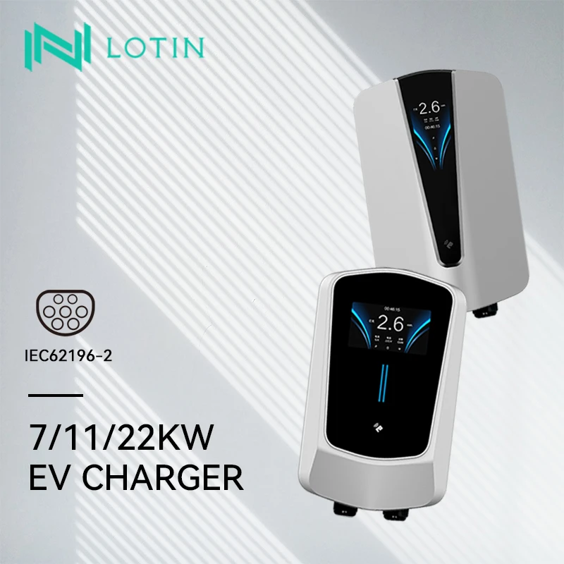 7kw 3 Phase Ev Charger Wallbox 32a Wall-mounted Charging Stations Type ...