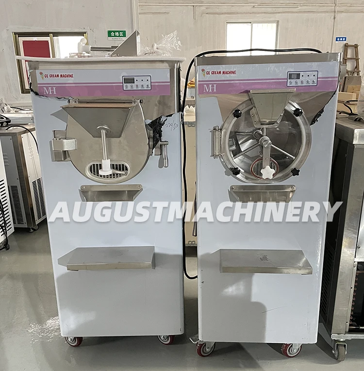 Free-standing Milk Gelato Pasteurization Hard Ice Cream Machine 40l ...