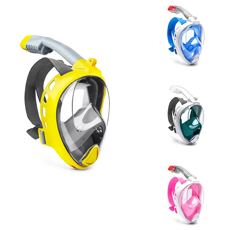 Full Face Mask Diving With Tube Soft Comfortable Oxygen Mask For Diving ...