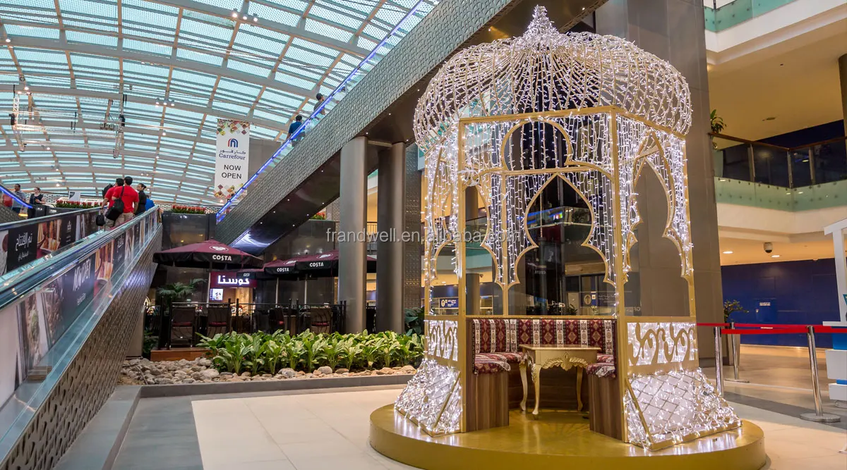 Customized High-End Shopping Mall Atrium Spring Decoration