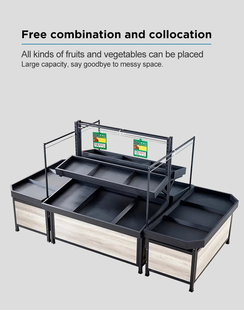 Grocery Store Display Racks /shelves For General Store Fruit Shelving ...