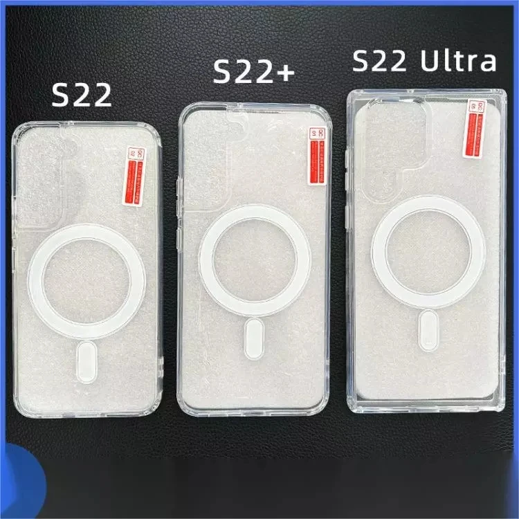 For Samsung Magsafe Magnetic Wireless Charging Case Galaxy S22 Ultra S22 Plus S22 S23 S23ultra ...