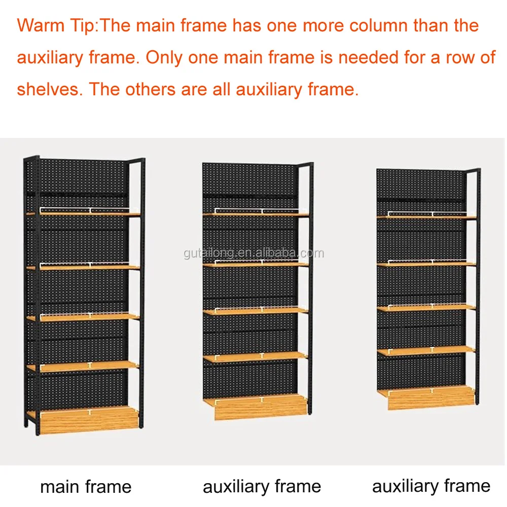 Wood Store Shelving - Customized Supermarket Solutions