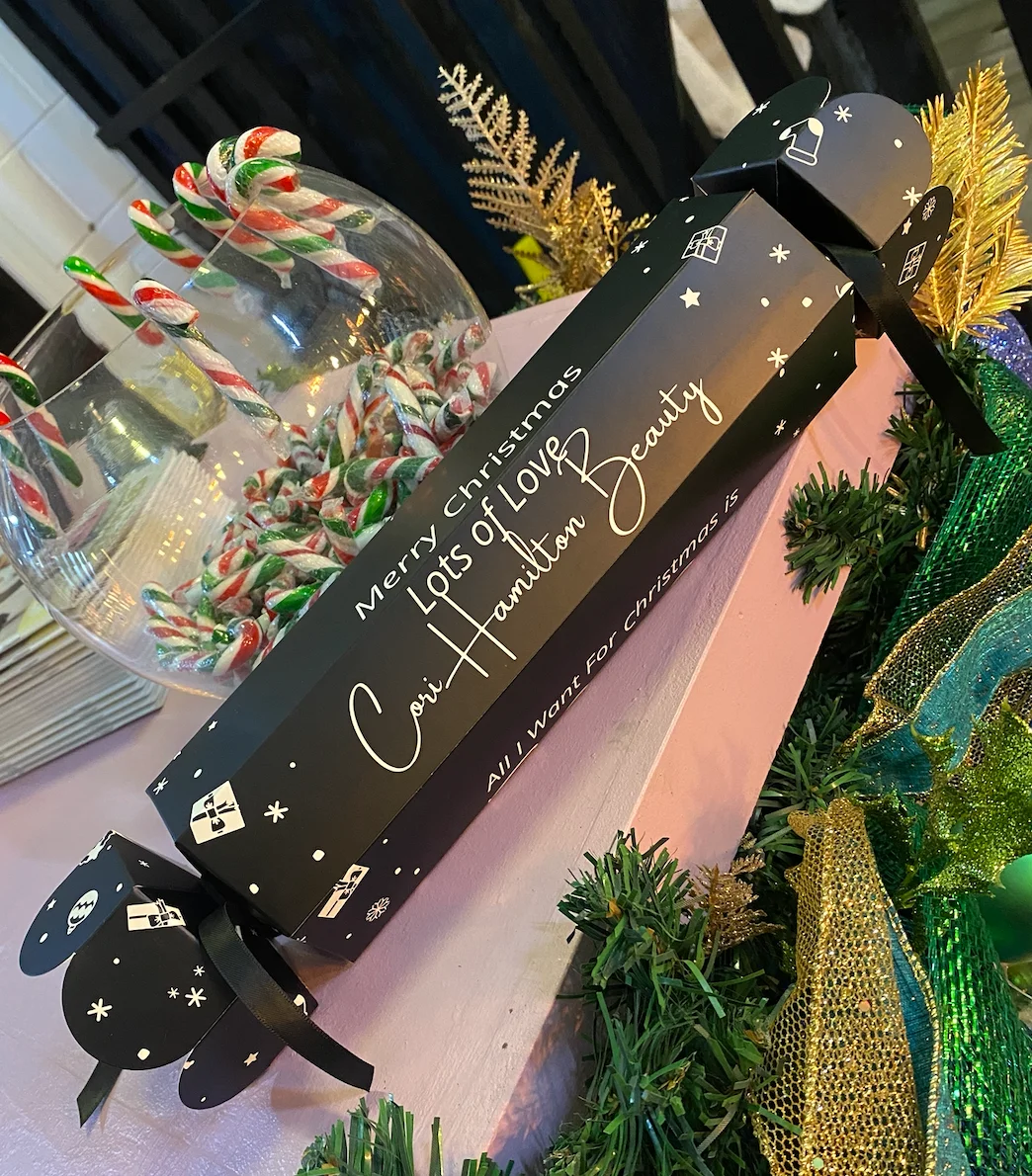 Custom Fillable Xmas Cracker Packaging - Clear Bon Bon Plastic Kit for ...