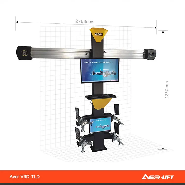3D Wheel Aligner - Precision Vehicle Alignment Machine