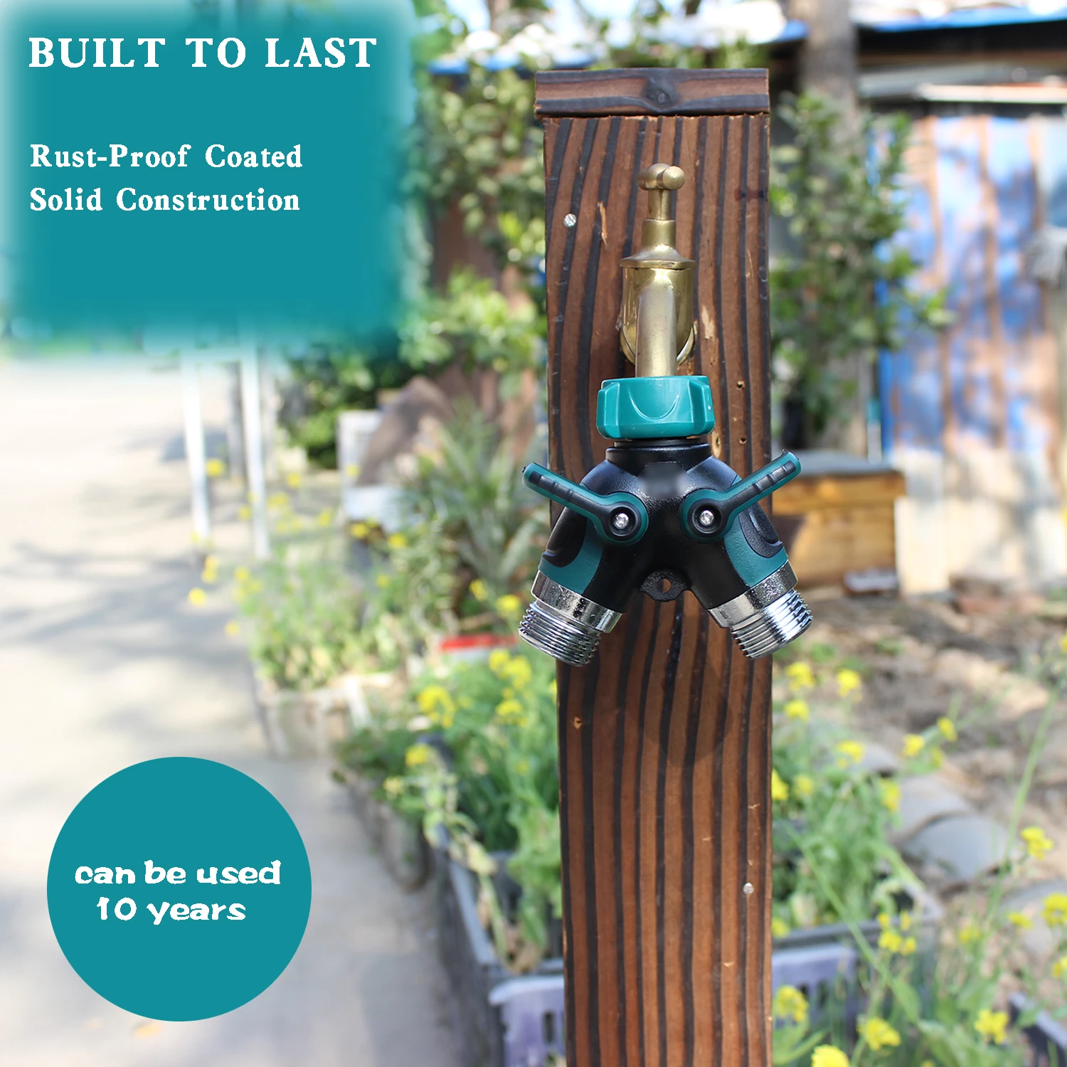 Alibaba.com: 2-way garden hose splitter, faucet splitter for garden ...
