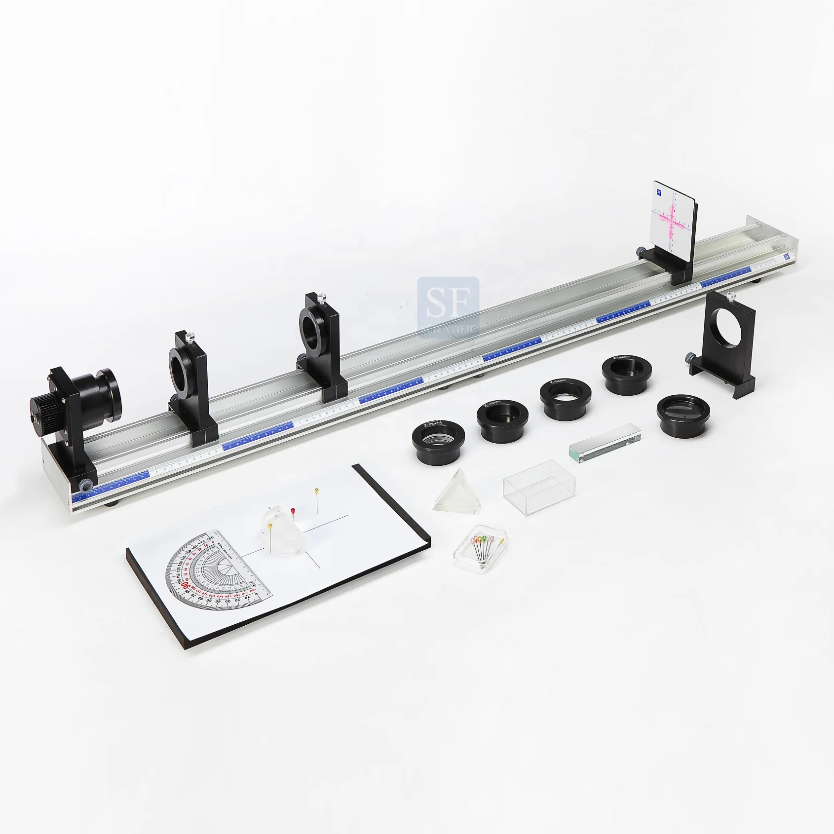Focal Length And Refractive Index Set For Physics Concave Convex Lens ...