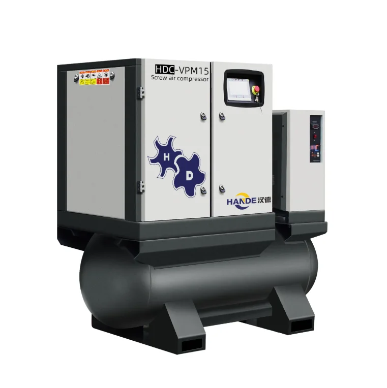 20HP 15KW Integrated Dryer Screw Air Compressor CNC Machine Laser ...