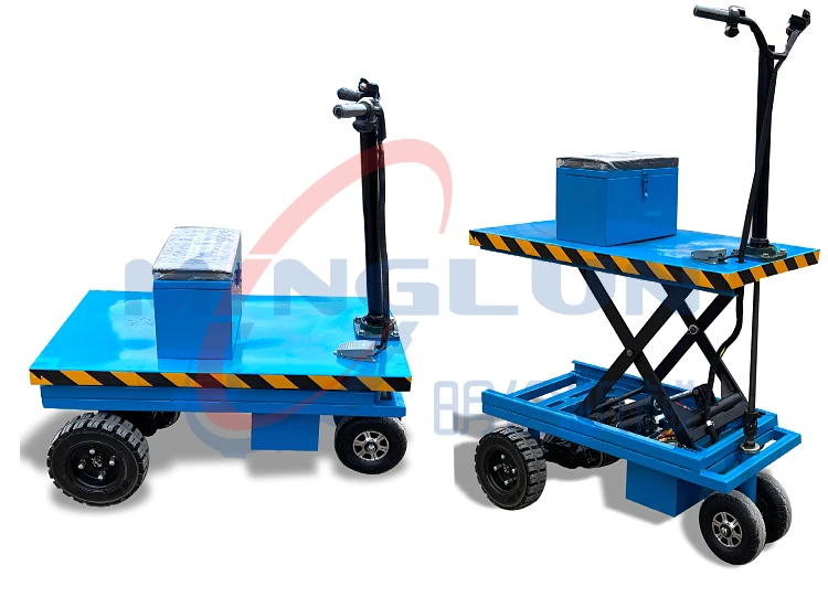 Stable Performance Electric Transport Trolley for Renovation