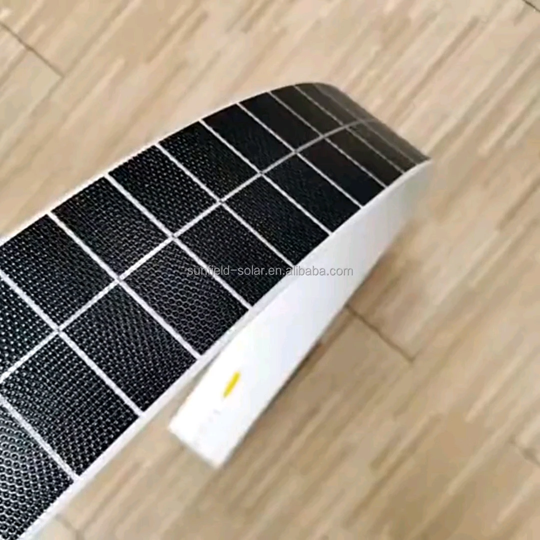 Sunfield 15W Monocrystalline Solar Panel Slim Flexible OEM | Wholesale
