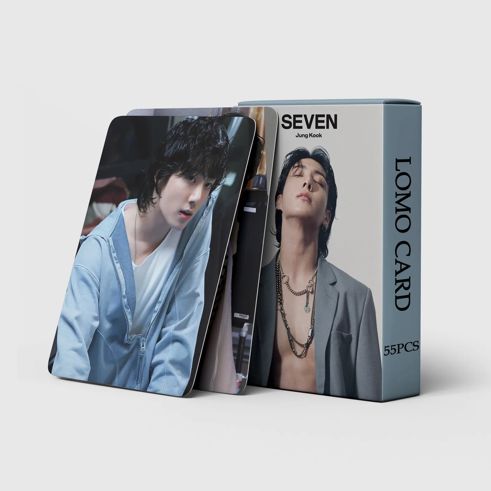 Kpop Jung Kook Seven Photo Card 55pcs/box Seven Lomo Card Kpop ...