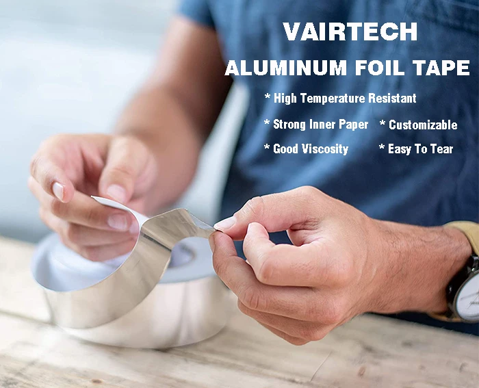 Customized HVAC Aluminium Tapes - Waterproof & Fireproof