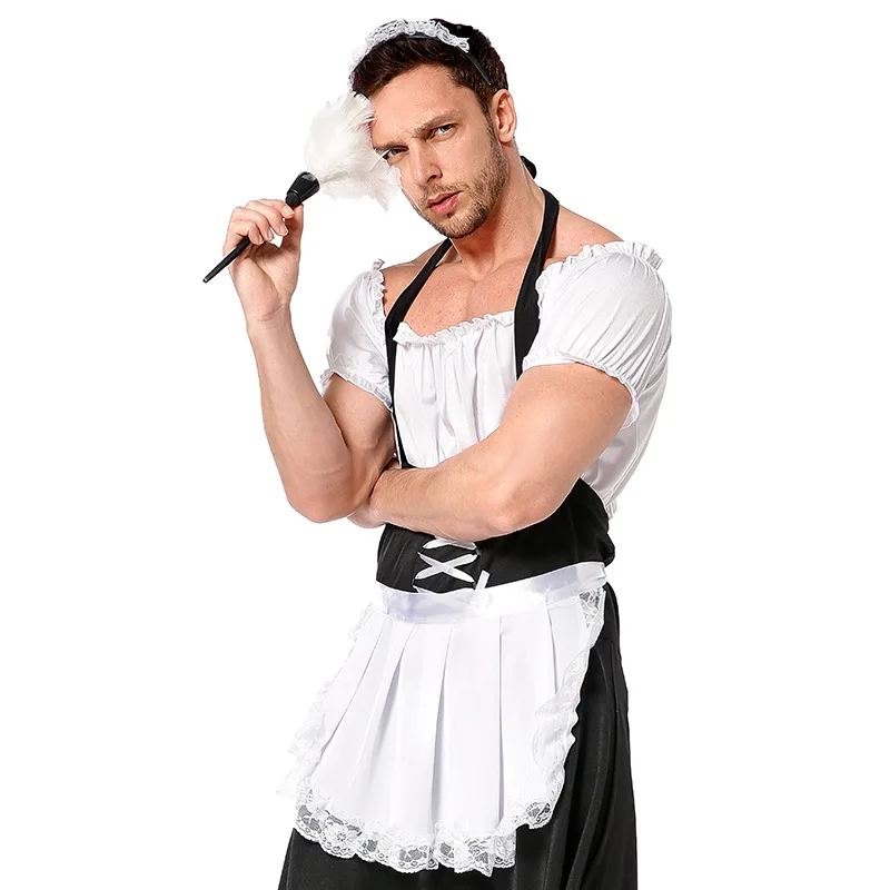 Alibaba.com: Men's Sexy Butler Servant Uniform for Adult Halloween ...