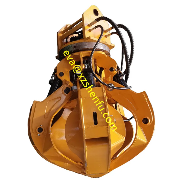 Excavator Steel Grab 5 Finger Rotary Grapple - Buy Excavator Steel Grab ...