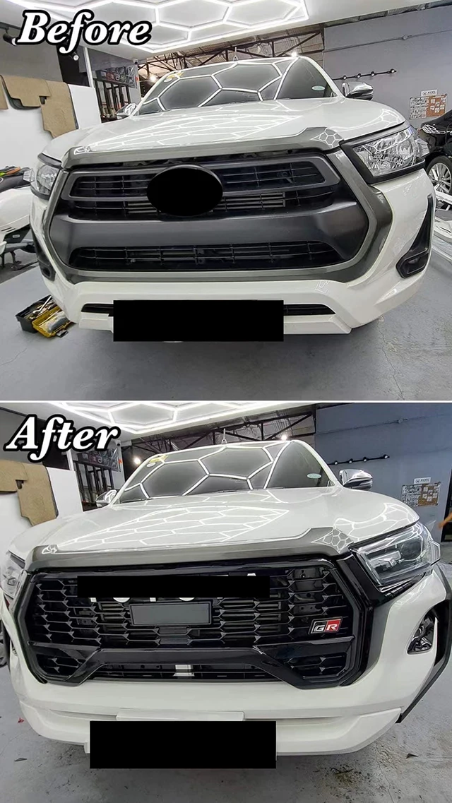Toyota Hilux Revo Body Kit Upgrade - GR Sport Car Bumper