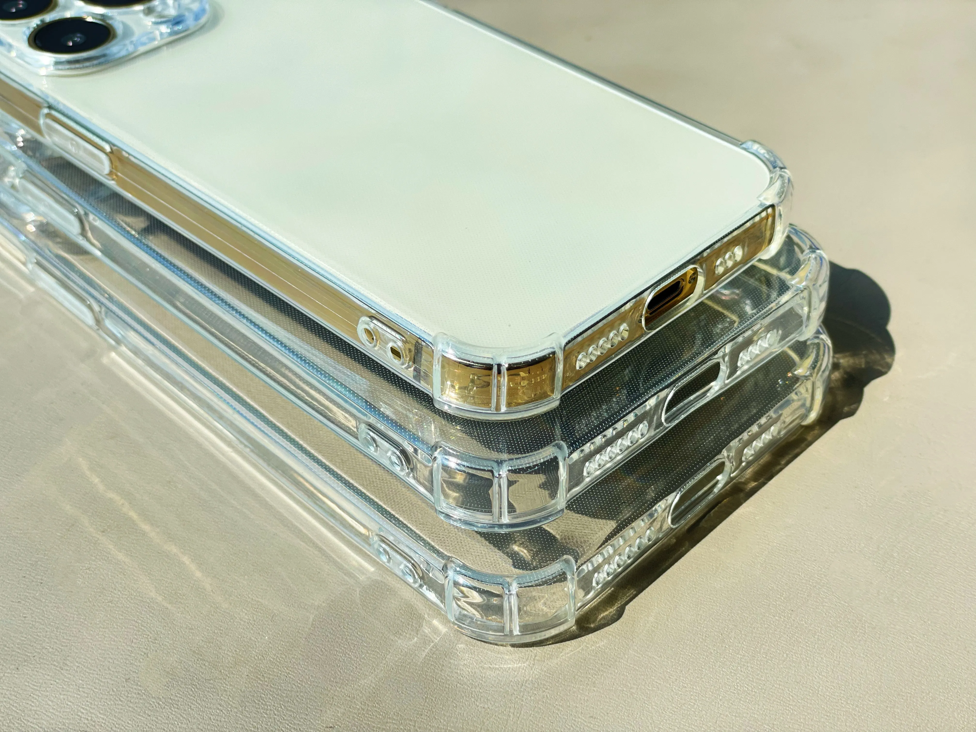 Transparent Custom High Clear Back Cover Mobile Cell Phones Case For ...