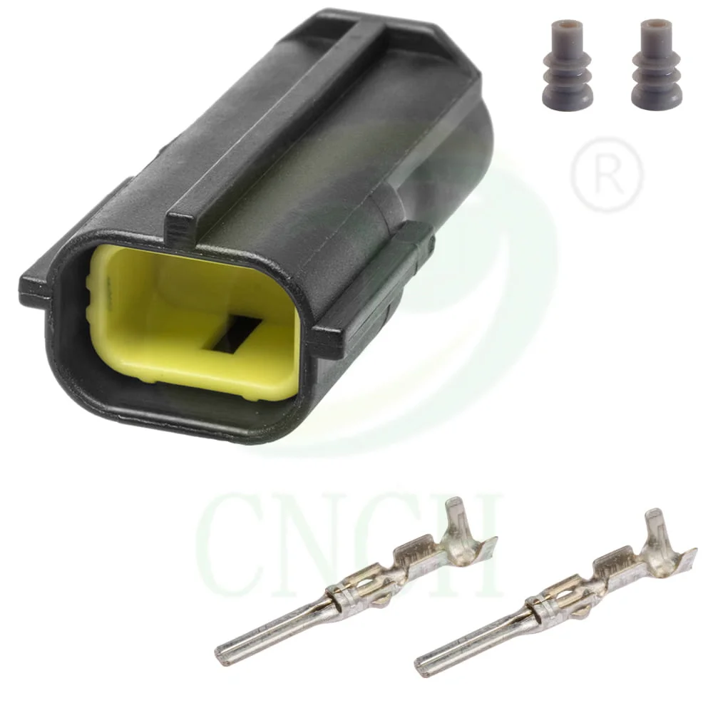 2 Pin Male Female Connector Set for Mazda RX7 FD Intake Air Temp Sensor
