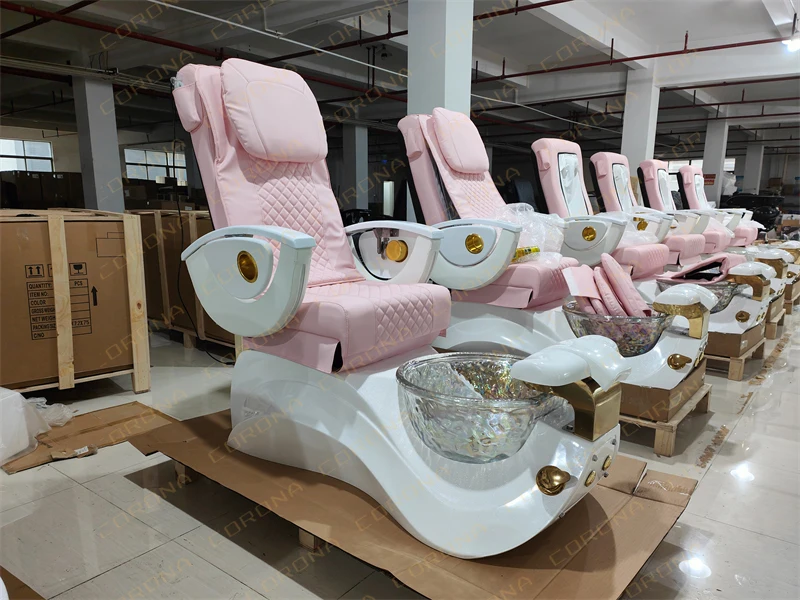 Fast Delivery Custom Logo Modern Luxury Black Lounge Manicure Pedicure ...