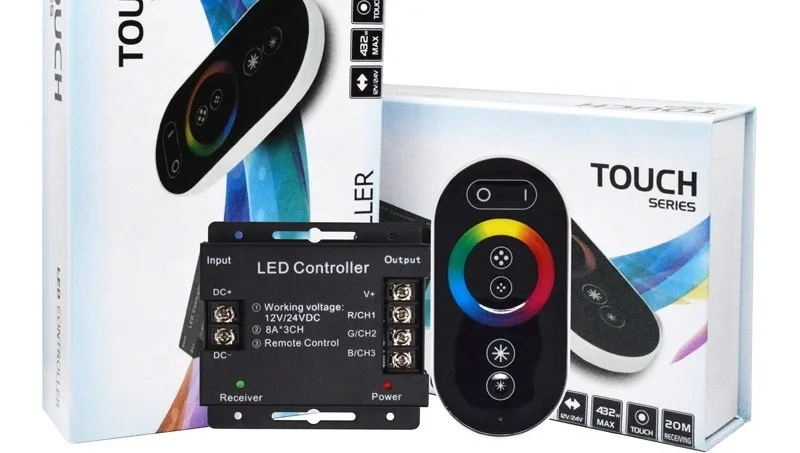 110v 220v Music Blue Tooth Wifi Controller Dimmer 750w 1500w Untuk 5050 ...